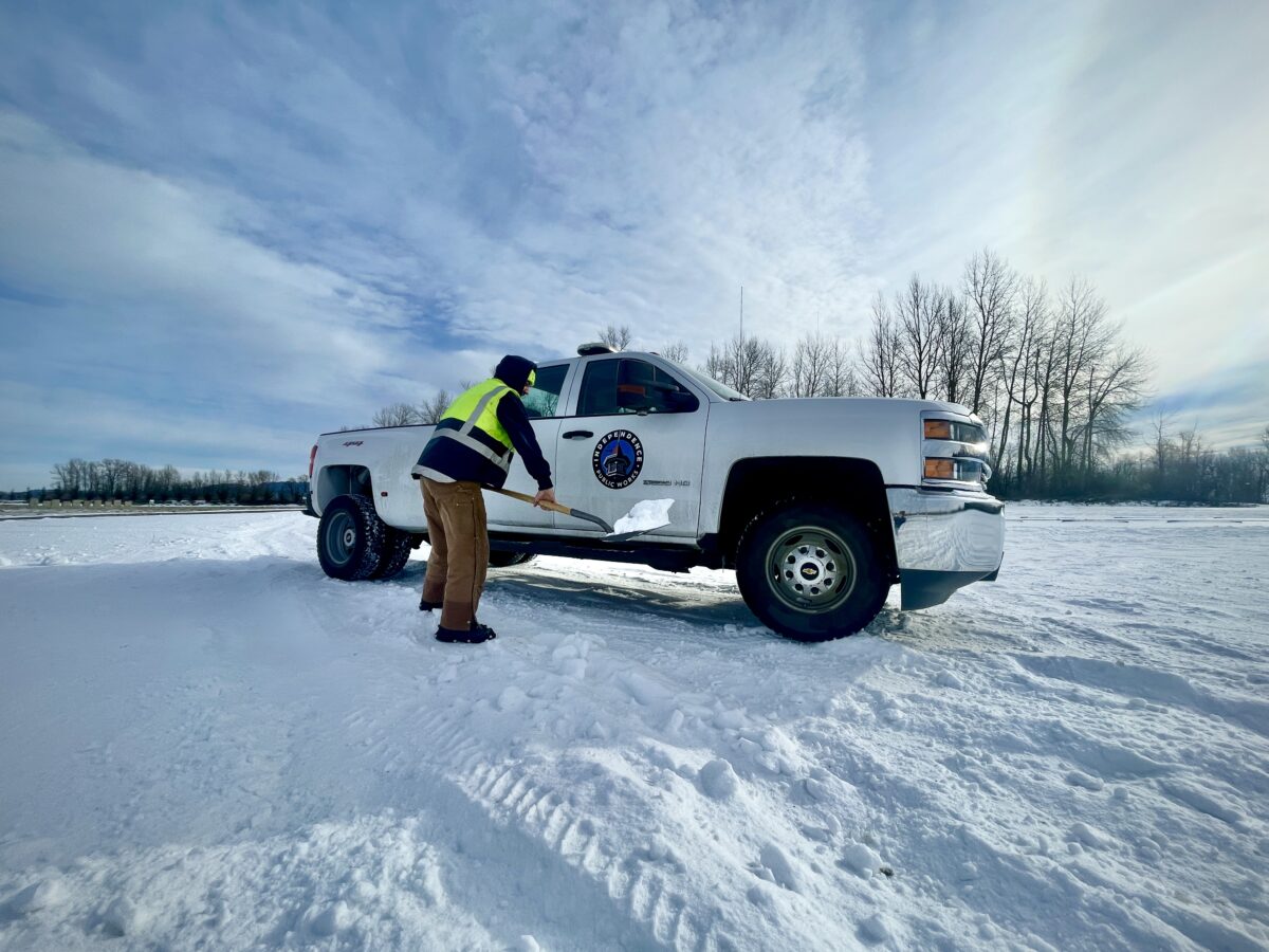 Independence Public Works and Police Departments Brave Winter Storm to ...