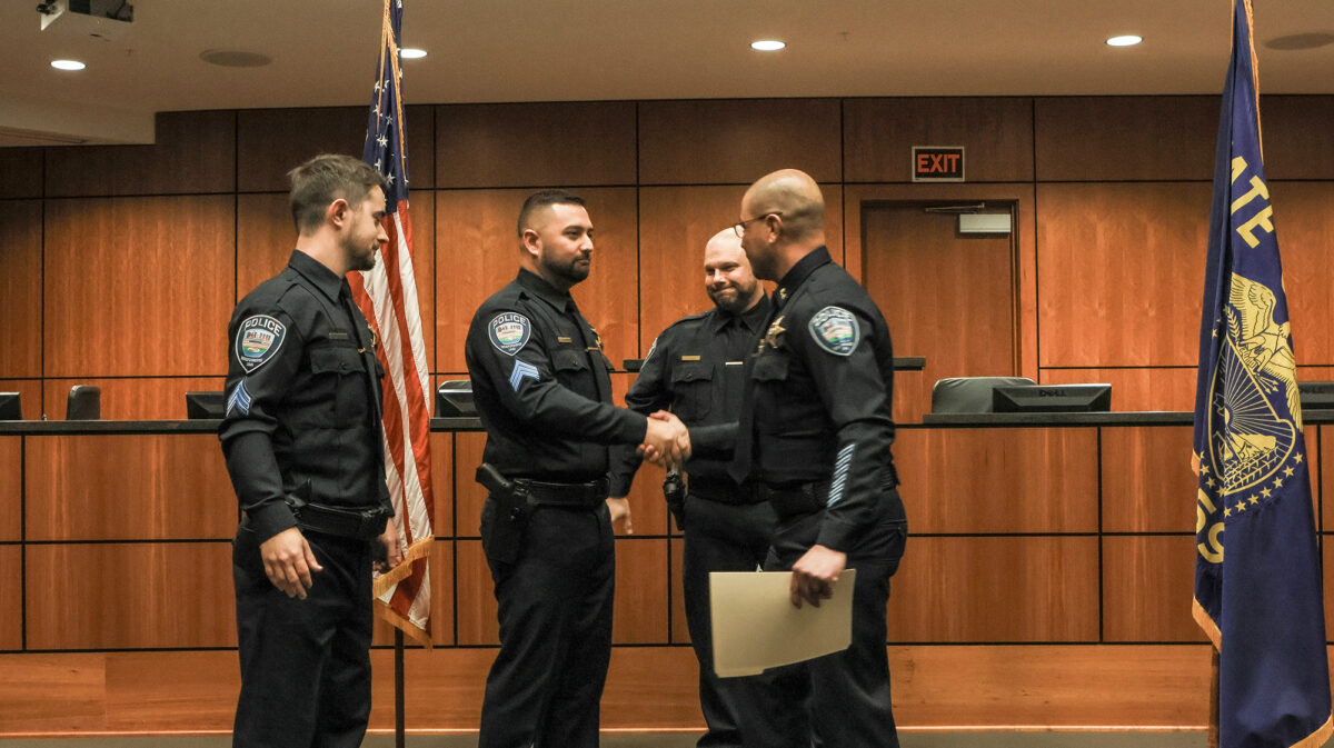 Independence Police Swear-in New Leadership - City of Independence